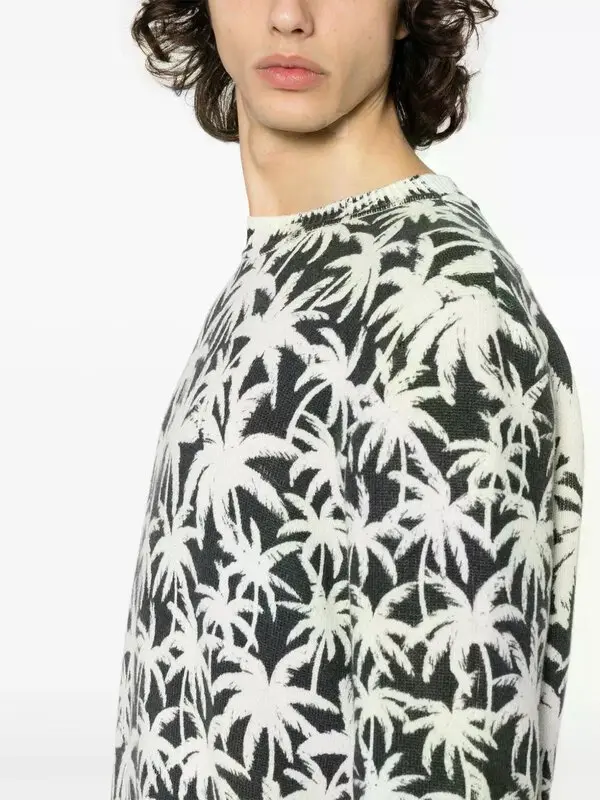 Palm Angels Palms Knitted Jumper
