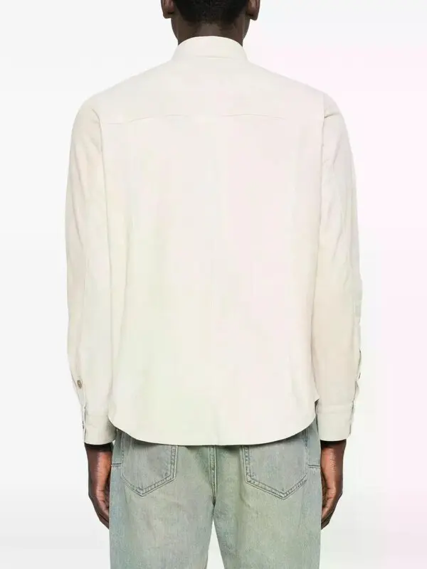 RIFUGIO Suede Pocket Shirt - Neutrals