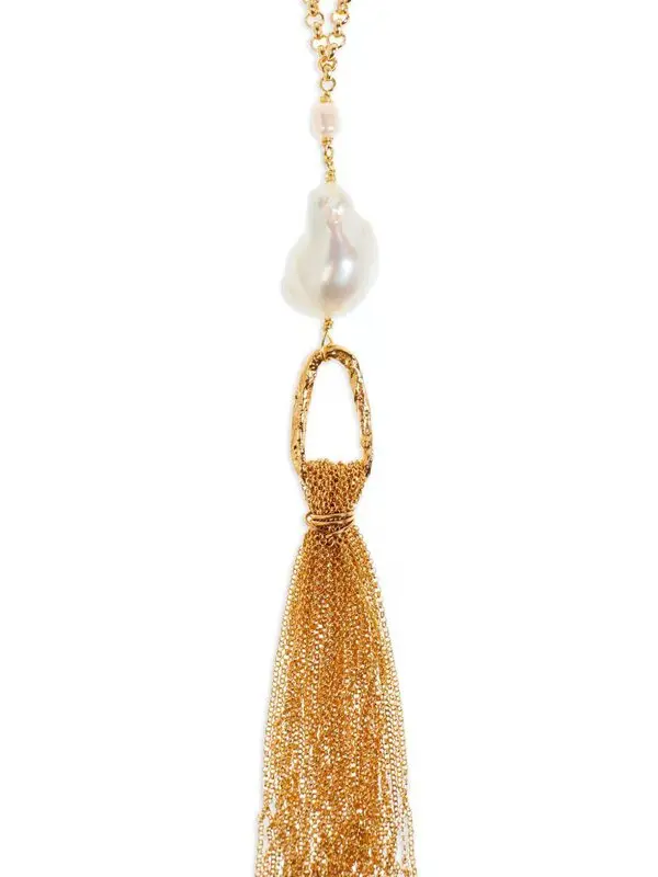 FORTE_FORTE Tassel-detail Necklace