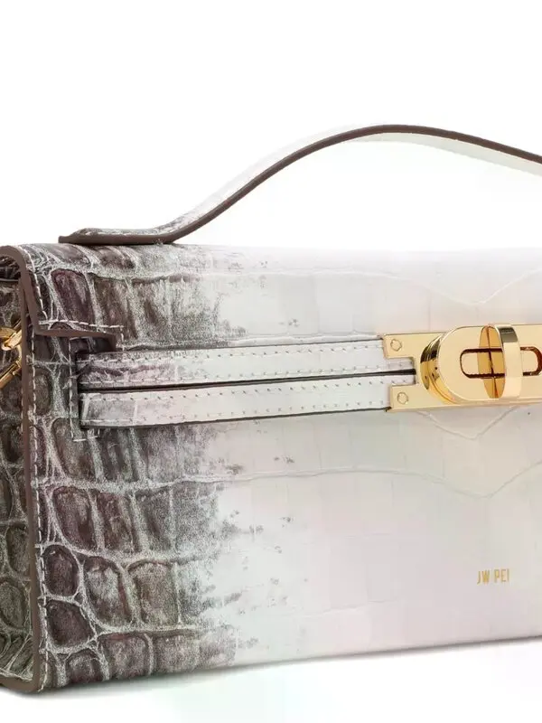 Jw Pei Croc-embossed Crossbody Bag