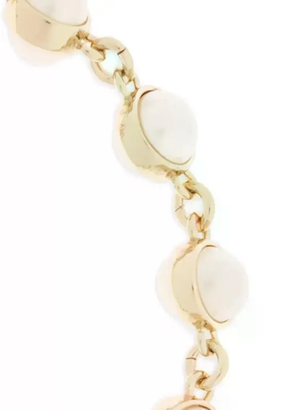 Tory Burch Logo Pearl Bracelet