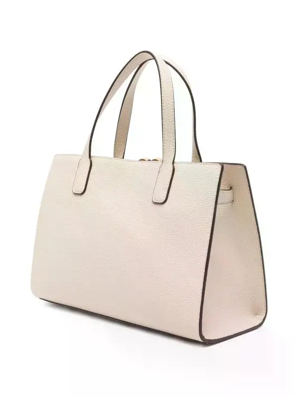 Moschino Logo-hardware Tote Bag - Neutrals