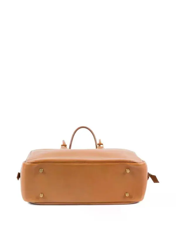 Hermès 1996 Leather Plume 32 Handbag - Brown