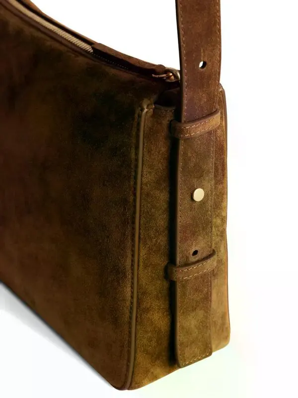 YU MEI Brooke Leather Shoulder Bag - Brown