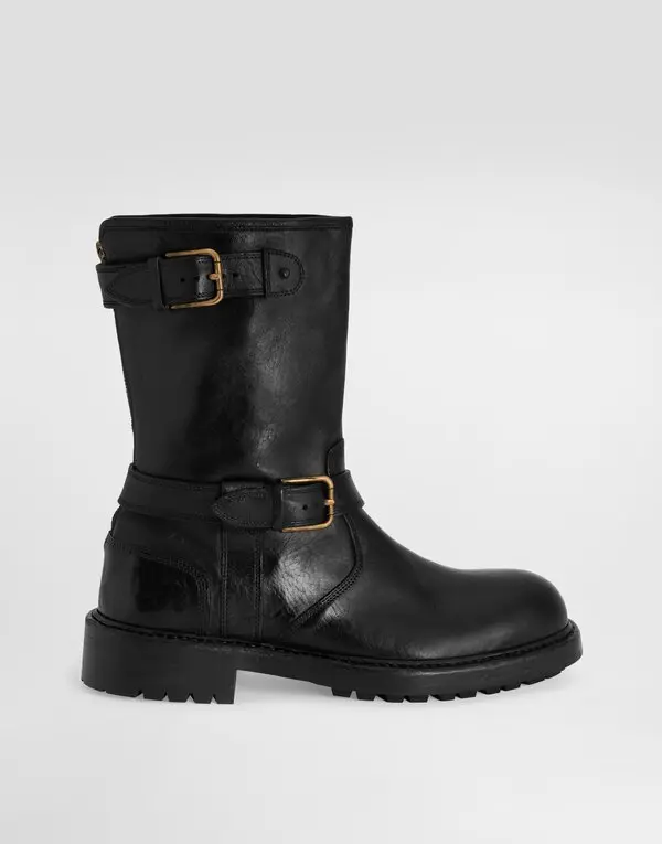 Dolce & Gabbana Bernini Leather Boots
