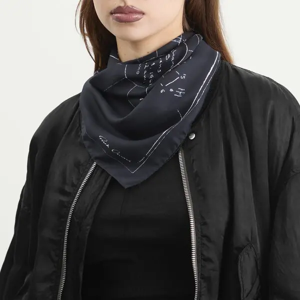 Rick Owens Printed Astro Scarf