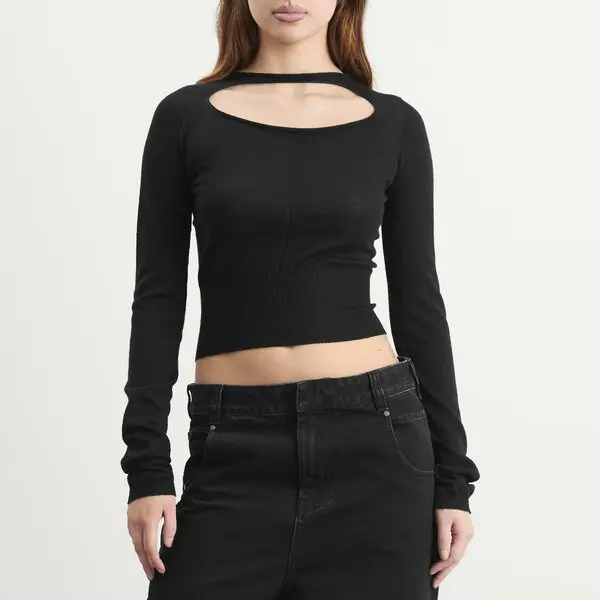 Rick Owens Cropped Pullover Top
