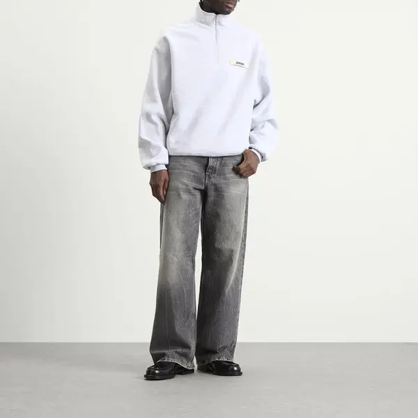 Jacquemus Grosgrain Zip Sweatshirt
