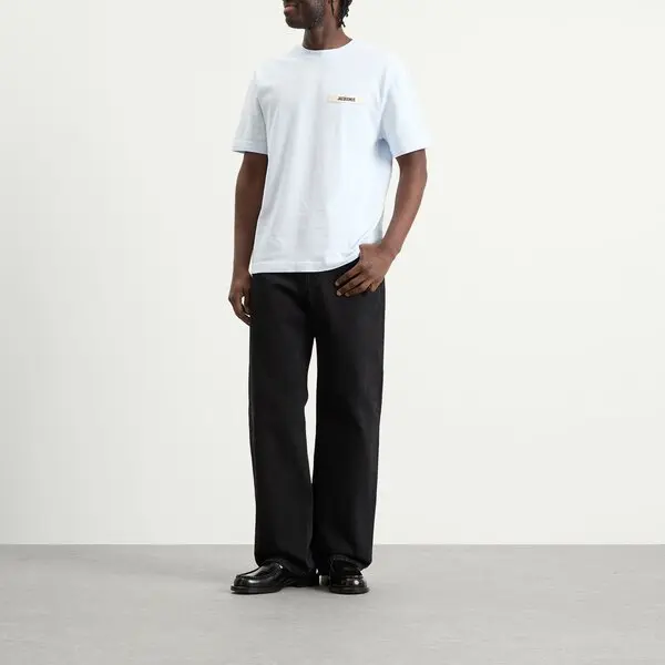 Jacquemus Grosgrain T-shirt - Light Blue 2