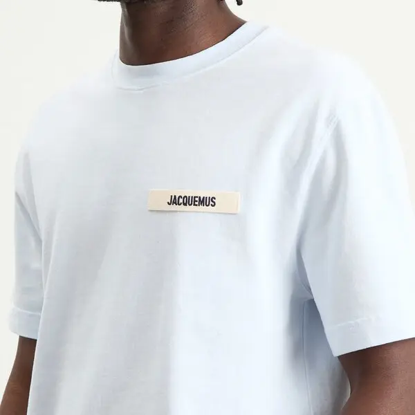 Jacquemus Grosgrain T-shirt - Light Blue 2
