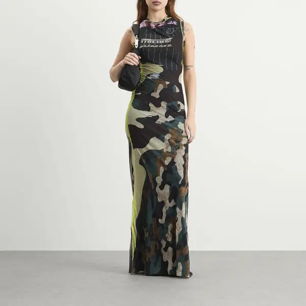 Ottolinger Mesh Maxi Gown