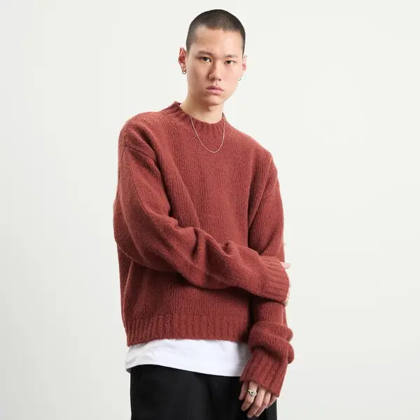 BOUND Cropped Wool Jumper