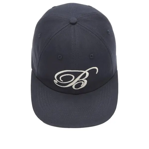 BOUND Script Embroidered Six Panel Cap - Navy