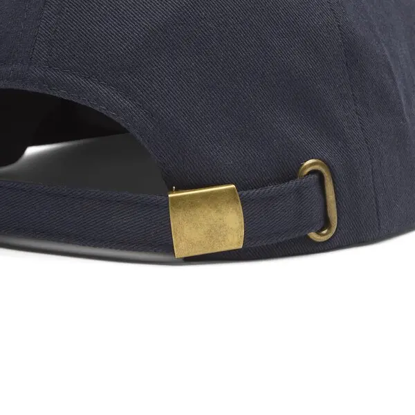 BOUND Script Embroidered Six Panel Cap - Navy