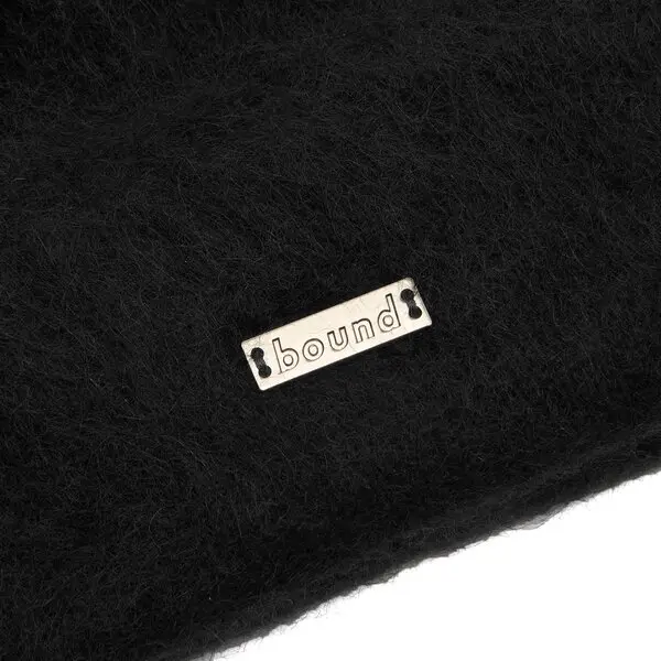 BOUND Mohair Beanie - Black