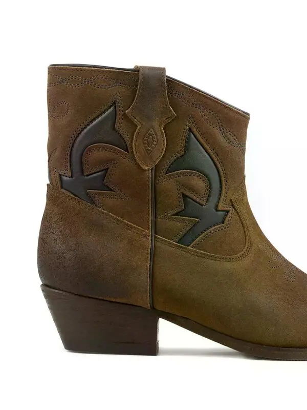 Ba&sh Curtis Leather Boots