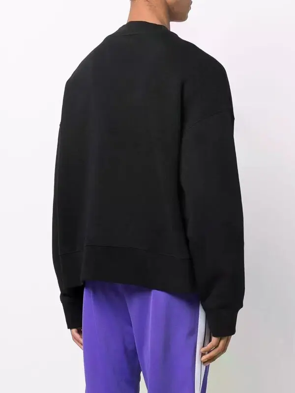 Palm Angels Logo-print Long-sleeve Sweatshirt