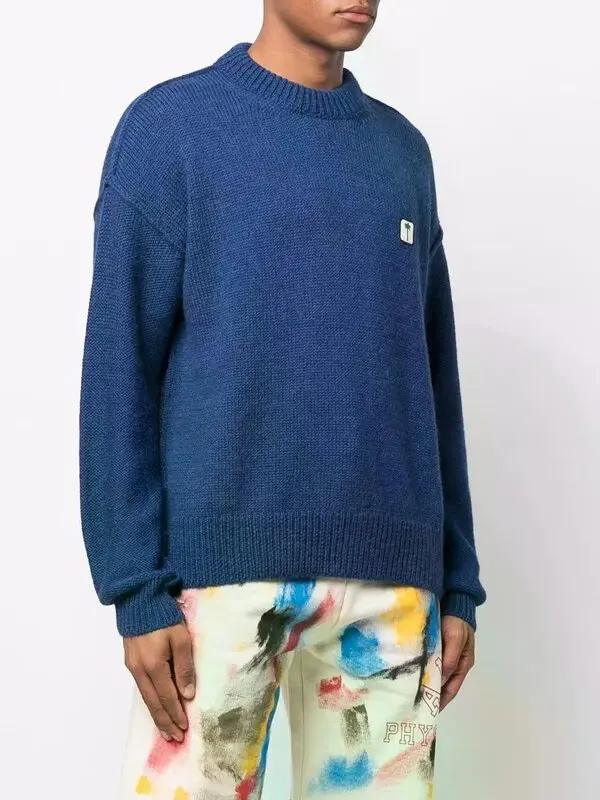 Palm Angels Logo-patch Jumper