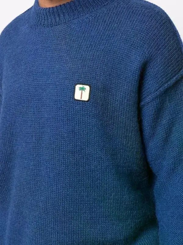 Palm Angels Logo-patch Jumper
