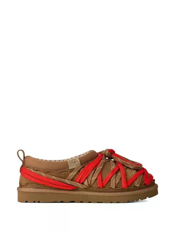 UGG Tasman Laced Slippers - Neutrals