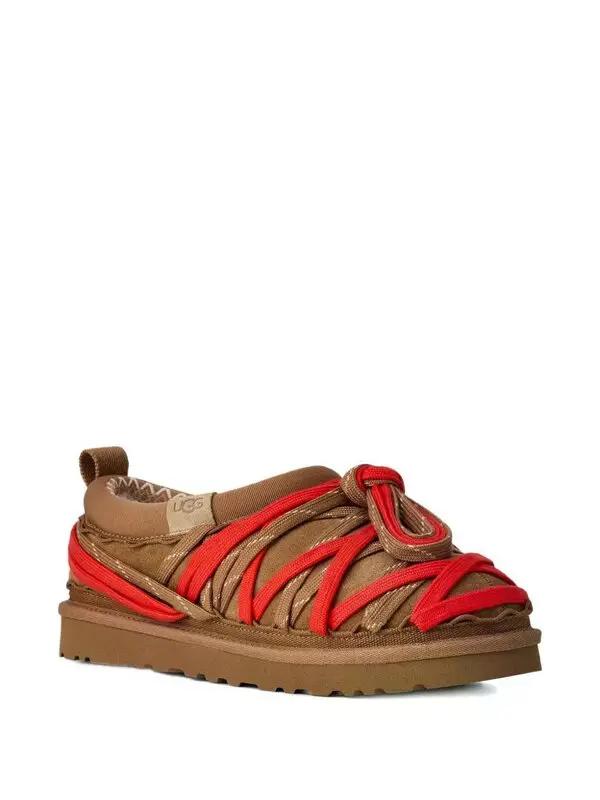 UGG Tasman Laced Slippers - Neutrals