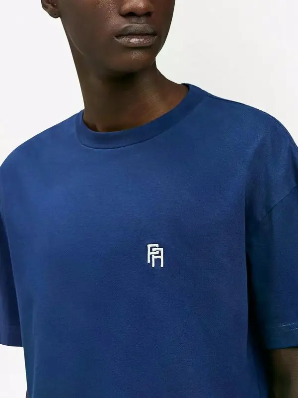 Palm Angels Monogram-embroidered T-shirt