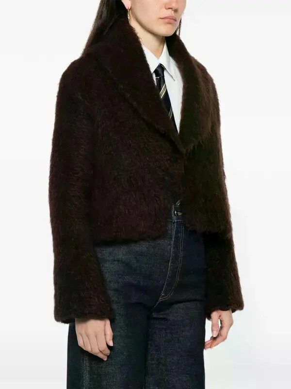Hermès 1990s Mohair Cropped Jacket