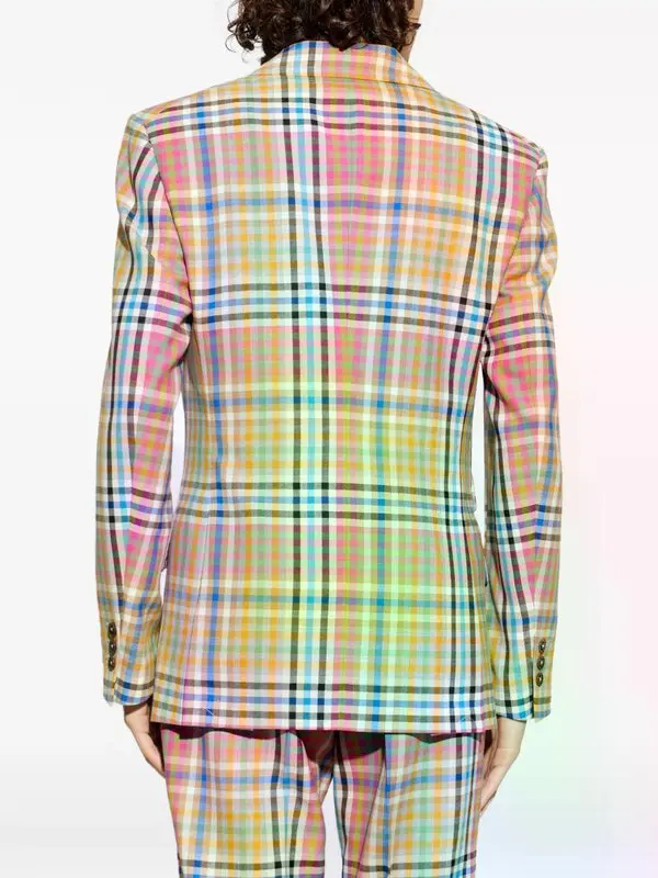 VIVIENNE WESTWOOD Checked Pocket Blazer