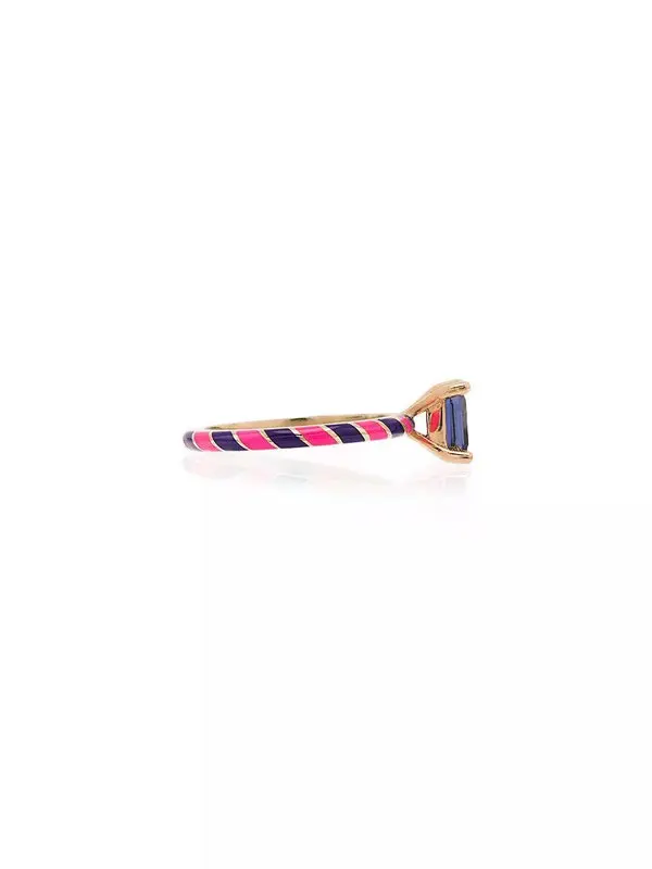 Alice Cicolini 14kt Gold Candy Kimono Sapphire Ring
