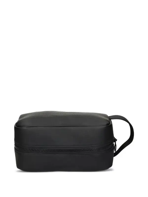 Tommy Hilfiger Ribbed Zip Wash Bag
