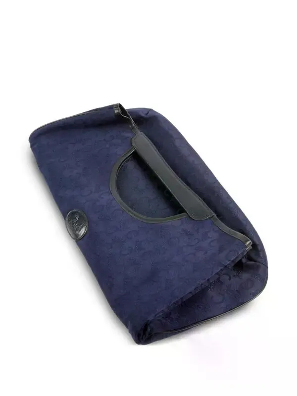 Celine 1980s Caleche Canvas Tote Bag