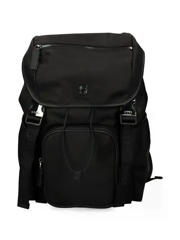 BOSS Drawstring Zip Backpack