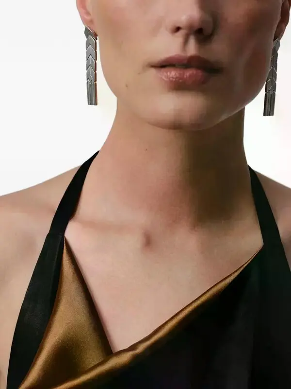 Bevza Spikelet Flat Earrings