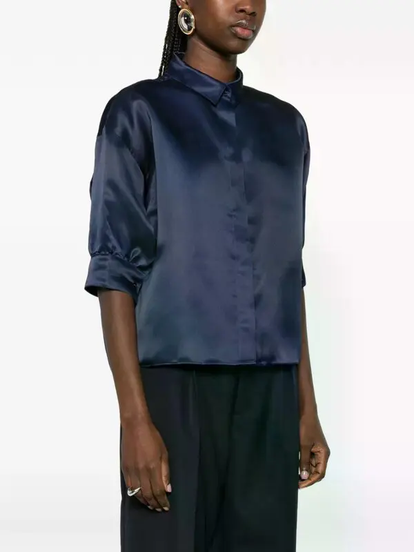 Alberta Ferretti Short-sleeve Shirt - Blue