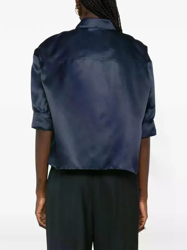 Alberta Ferretti Short-sleeve Shirt - Blue