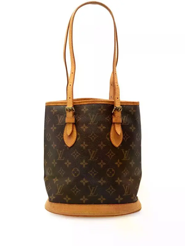 LOUIS VUITTON 2005 Monogram Petit Bucket Bag