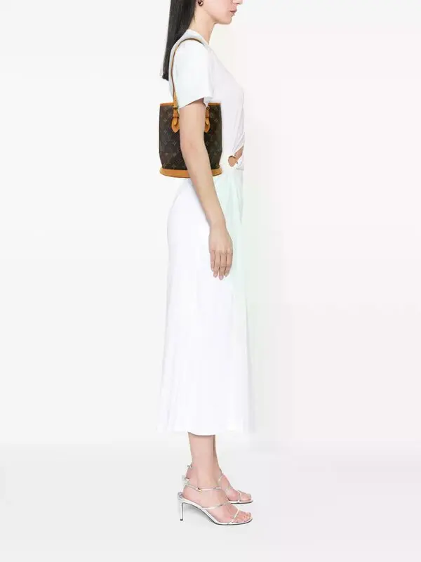 LOUIS VUITTON 2005 Monogram Petit Bucket Bag