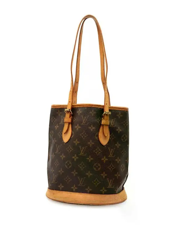 LOUIS VUITTON 2005 Monogram Petit Bucket Bag