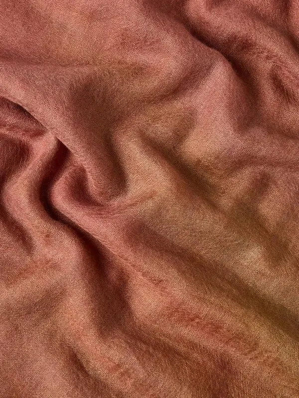 Brunello Cucinelli Fringed Scarf - Orange