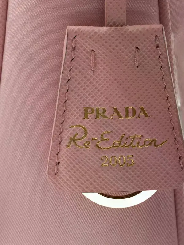 Prada Mini Re-edition 2005 Shoulder Bag - Pink