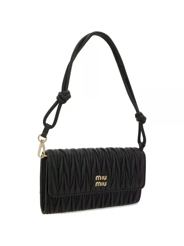 Miu Miu Logo-plaque Shoulder Bag
