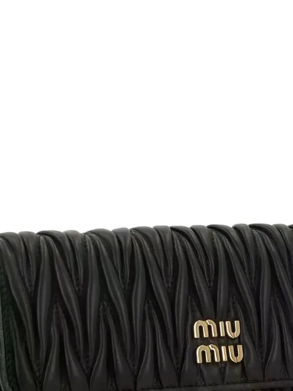 Miu Miu Logo-plaque Shoulder Bag