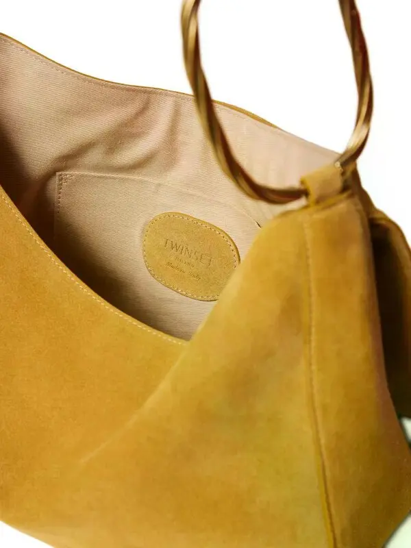TWINSET Medium Liliane Shoulder Bag - Yellow