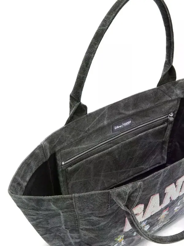 GANNI X Disney Daisy Duck Bleached Medium Tote