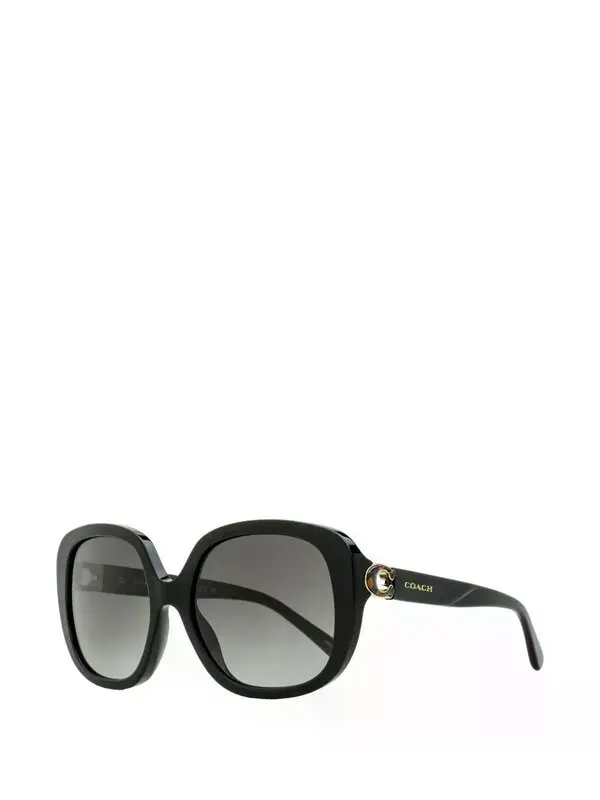COACH Square Frame Sunglasses - Black