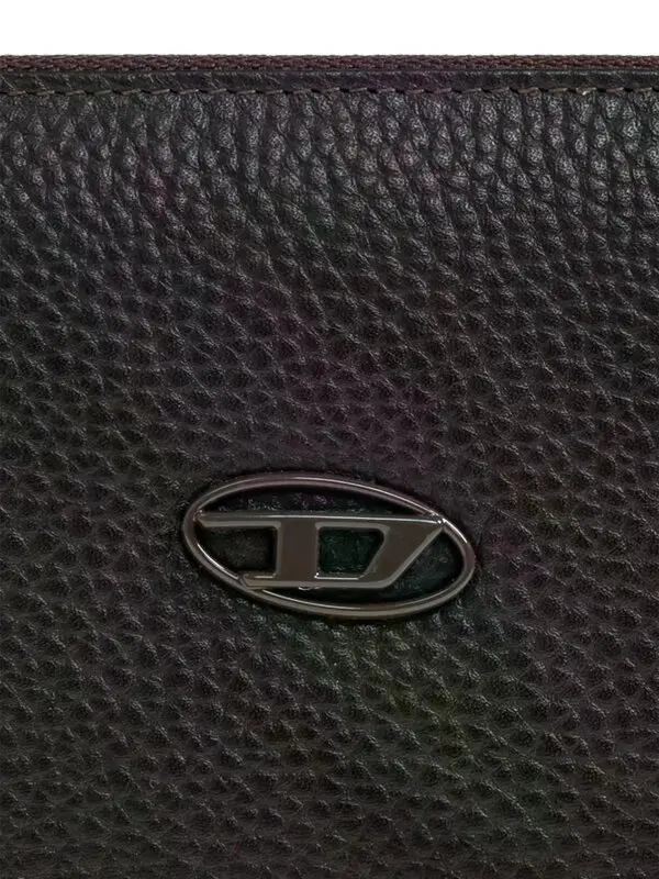 DIESEL® Logo Zip Wallet - Brown