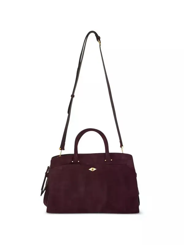 METIER LONDON Top Handle Satchel - Purple