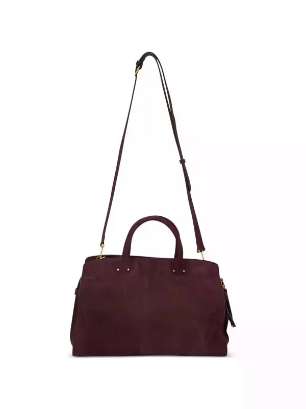 METIER LONDON Top Handle Satchel - Purple