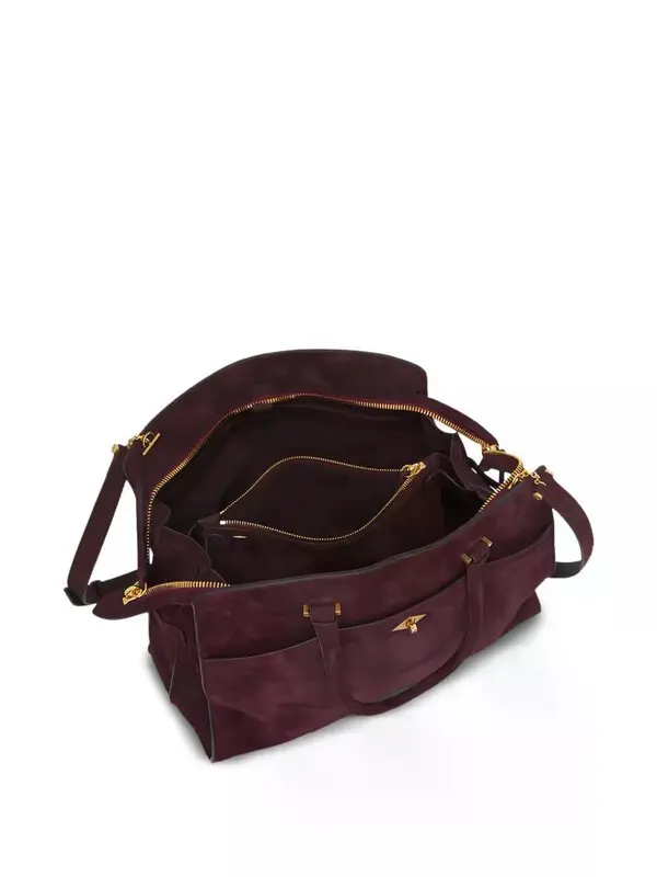 METIER LONDON Top Handle Satchel - Purple