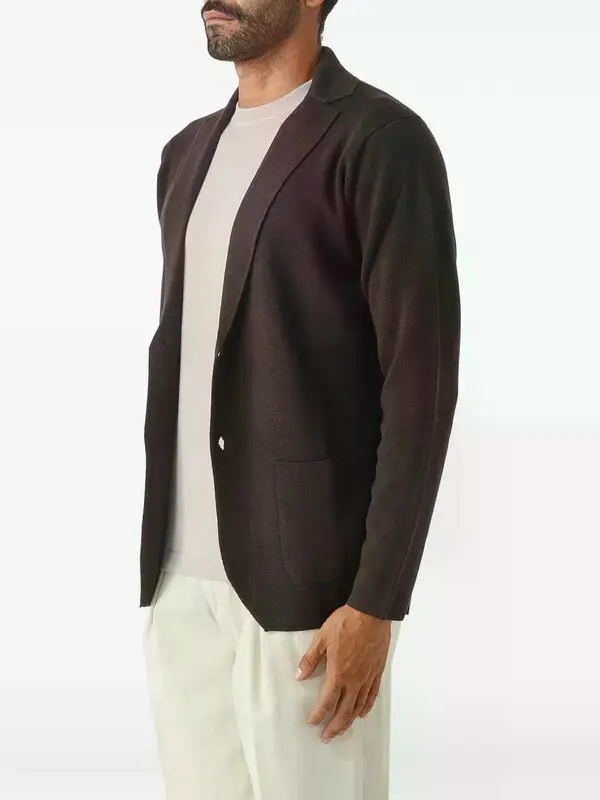 FILIPPO DE LAURENTIIS Buttoned Wool Cardigan